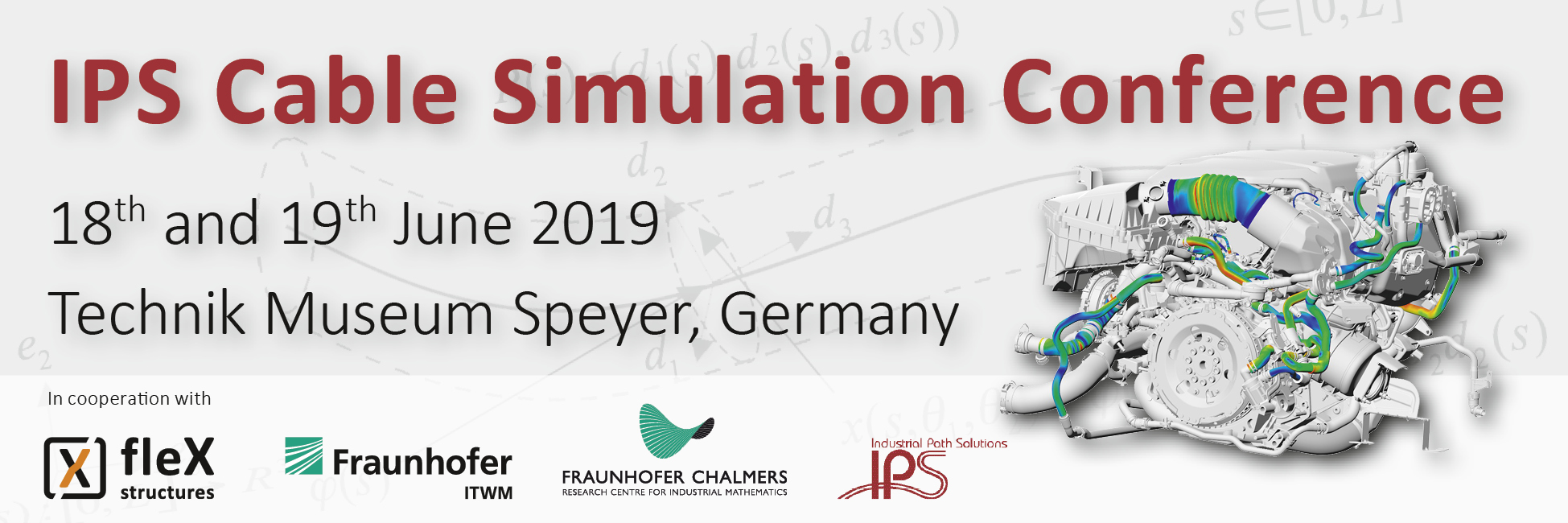 IPS Cable Simulation Conference 2019 | flexstructures GmbH Kaiserslautern